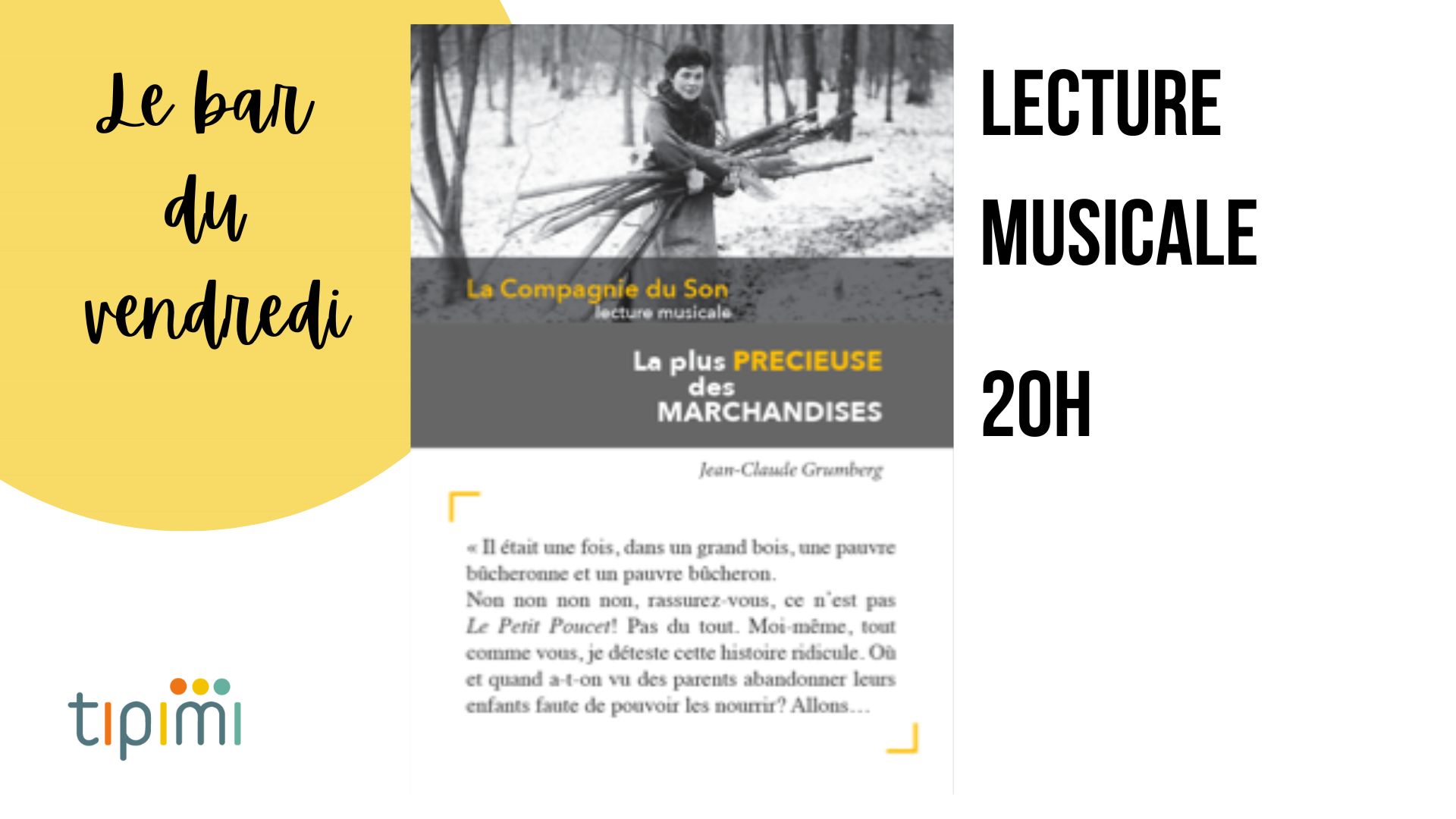 LECTURE MUSICALE "La plus précieuse des marchandises" 🎼 - Objetothèque